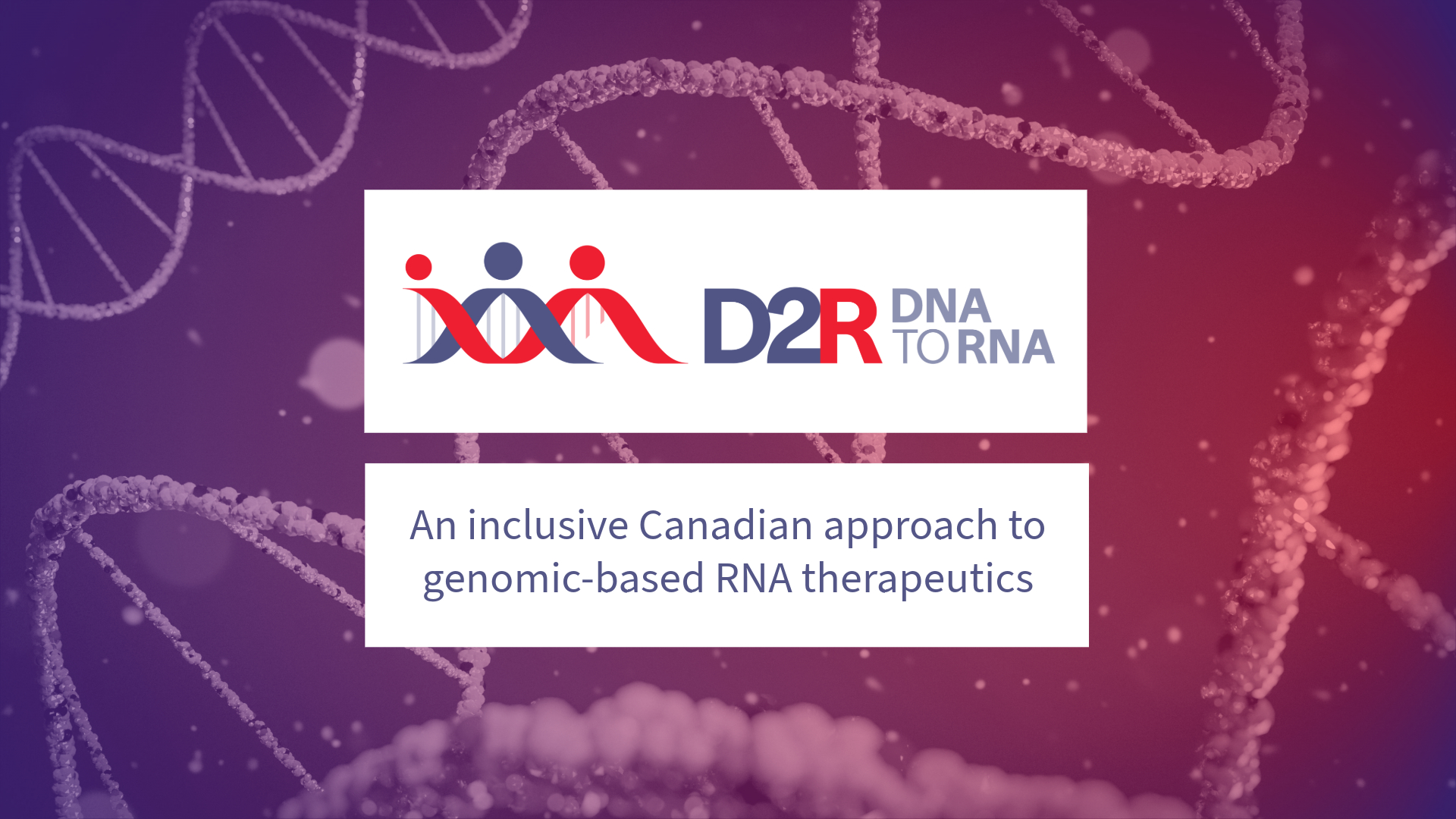 D2R | DNA to RNA | AReNA